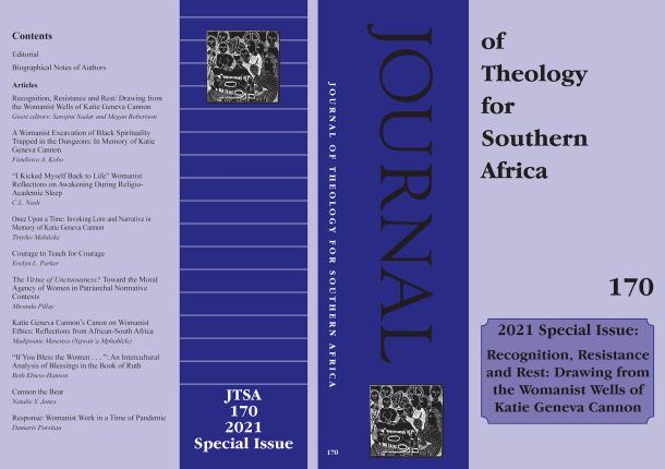 JTSA 170: Special Issue 2021 - Journal of Theology for Southern Africa